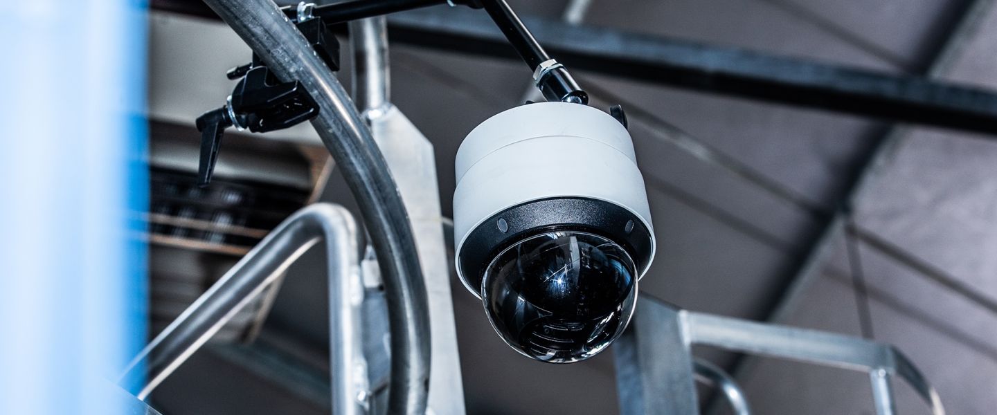 Video toezicht bij industriële werkzaamheden